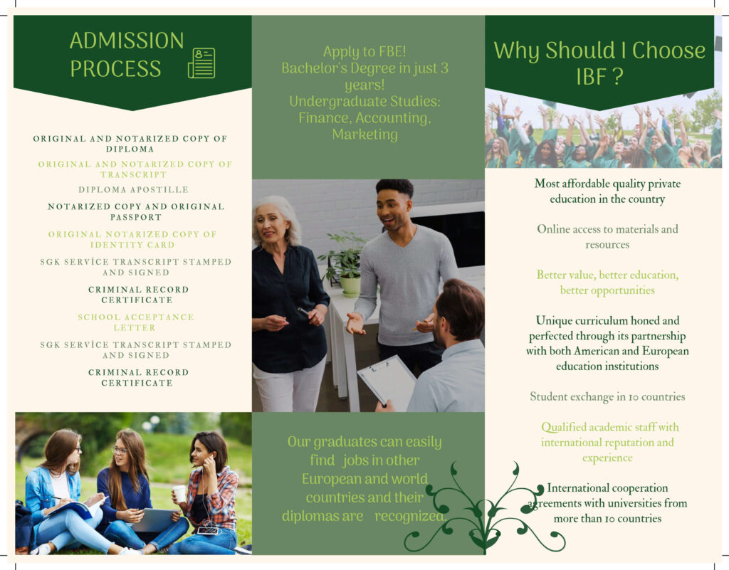 Admission Process – FBE Faculty